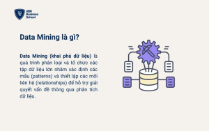 DATA MINING – KHAI PHÁ DỮ LIỆU XÂY NĂNG LỰC QUẢN TRỊ THEO DATA